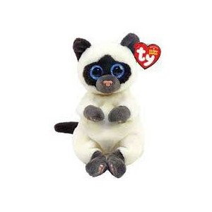 TY Beanie Babies Bellies Miso Siames Cat 15 cm | Plein.nl