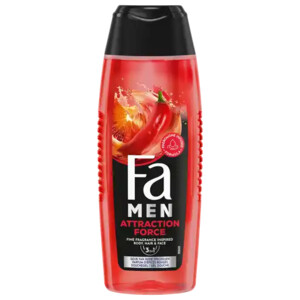 Fa Men Douchegel en Shampoo Attraction Force 250 ml | Plein.nl