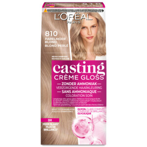 L'Oréal Casting Crème Gloss Semi-Permanente Haarkleuring 810 Parelmoer ...