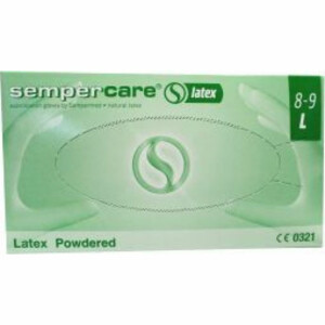 Sempercare Latex Gepoederd L 100 stuks | Plein.nl